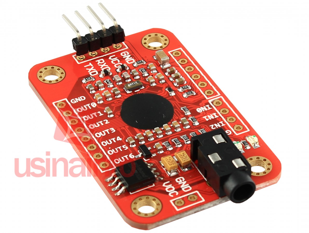Módulo De Reconhecimento De Voz Para Arduino Microfone Fz0475 Comande Seu Projeto Por Voz