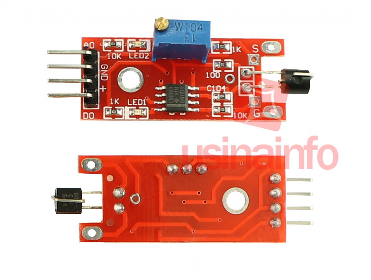 Sensor De Toque Para Arduino Ky 036 Usinainfo