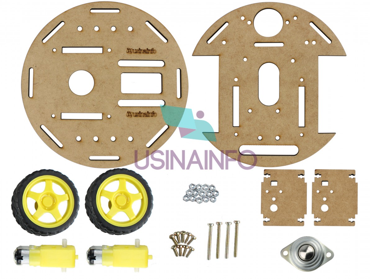 Kit Robótica Robô Sumô Arduino - Usinainfo