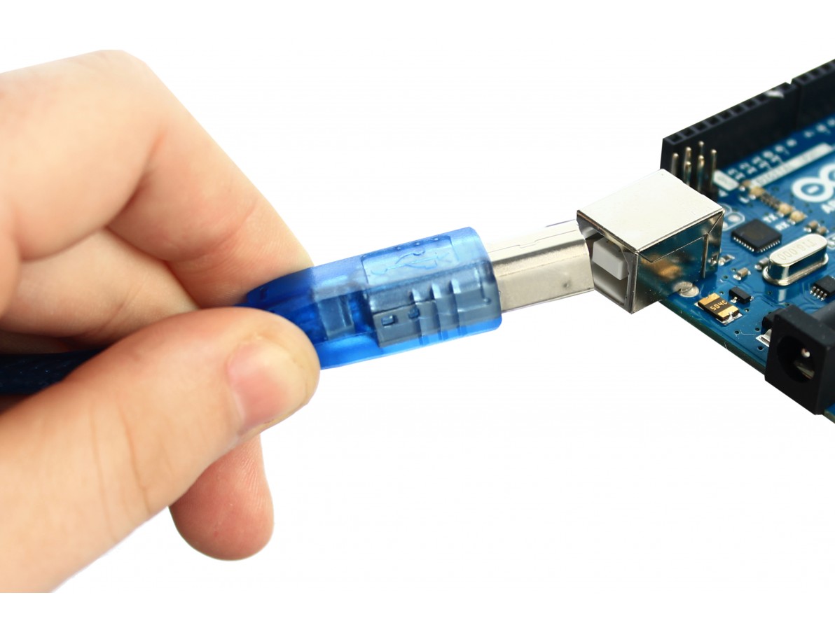 Cabo USB AB 30cm para Arduino Uno, Uno SMD, Mega e ADK - UsinaInfo