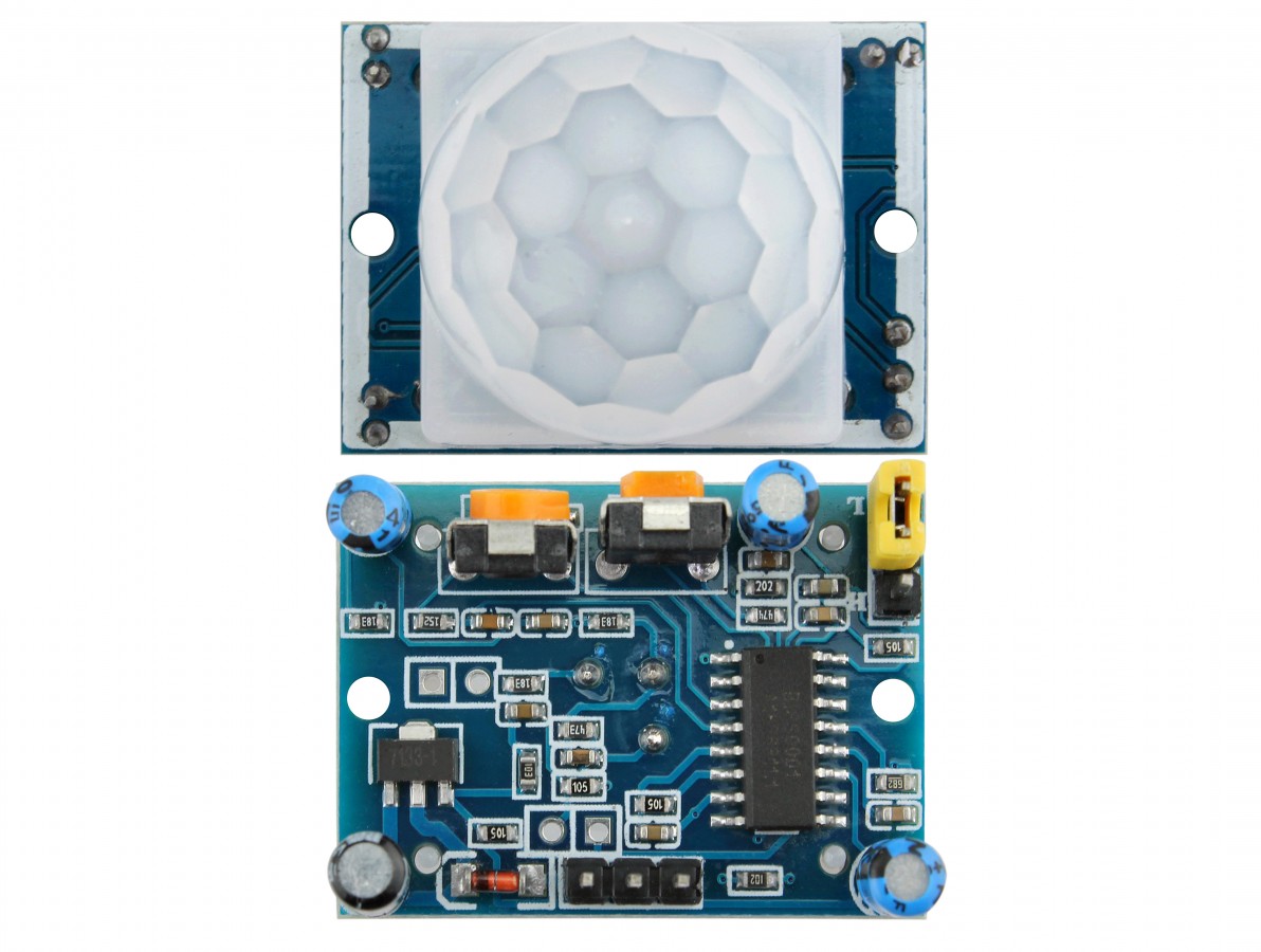 Sensor PIR / Sensor de Movimento para Arduino - HC-SR501 - Usinainfo