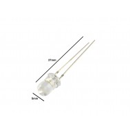 LED Branco de Alto Brilho 5mm - Usinainfo