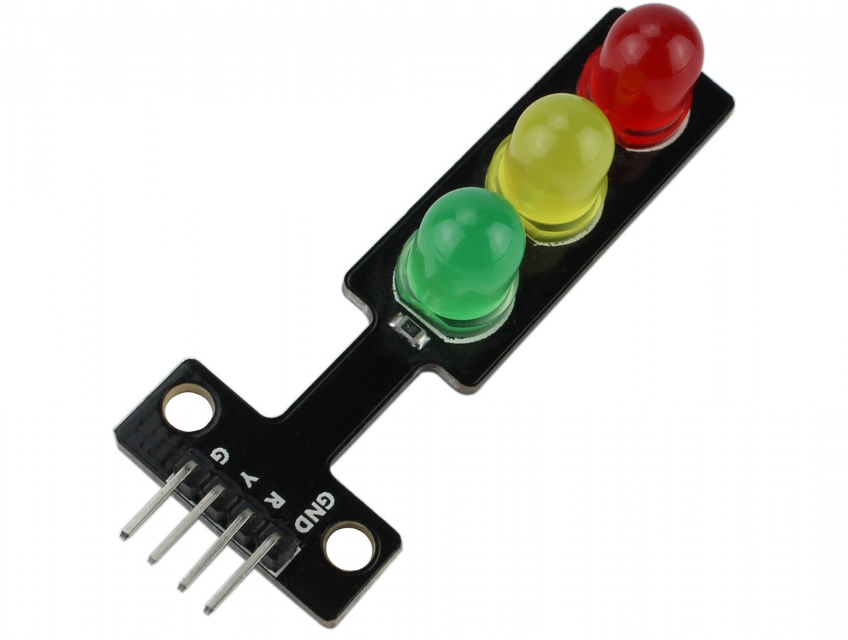Semáforo Arduino LED 3.3V/5V 8mm - S3 - Usinainfo