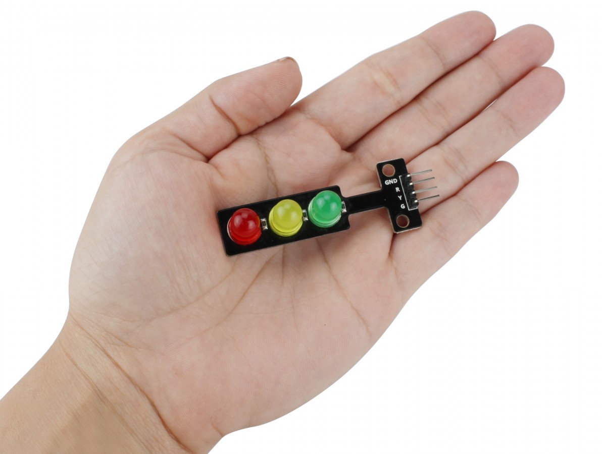 Semáforo Arduino LED 3.3V/5V 8mm - S3 - Usinainfo