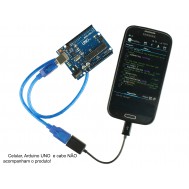Cabo Mini USB Blindado 50cm para Arduino NANO - Usinainfo
