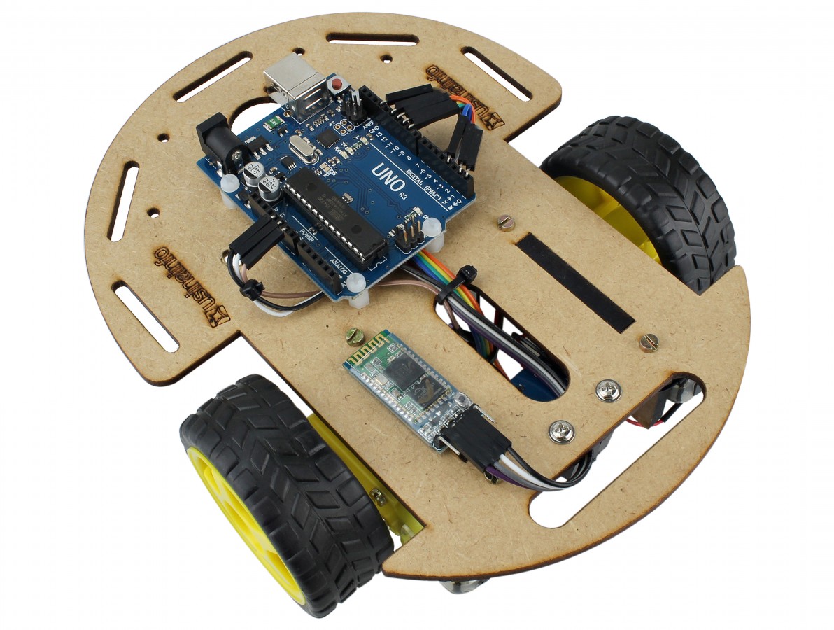 Carrinho Arduino Controlado por Smartphone - Montado e Pronto para Uso ...