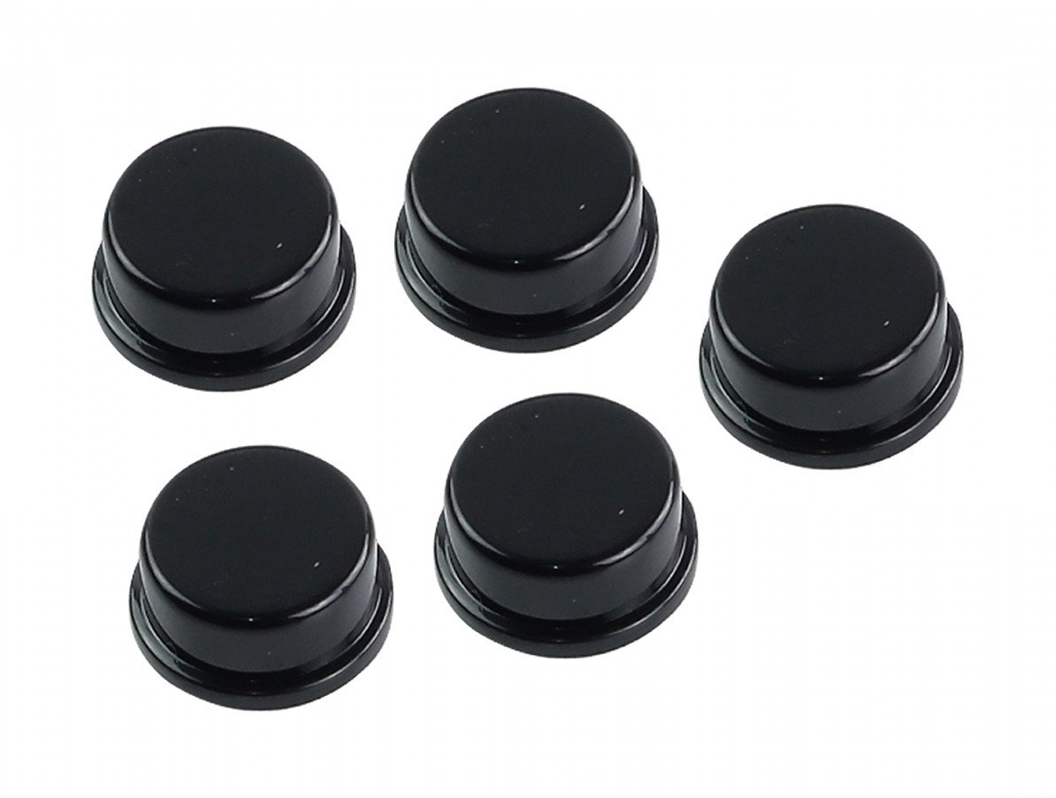 Capa Para Push Button Botão Quadrado Kit Com 05 Unidades Usinainfo 