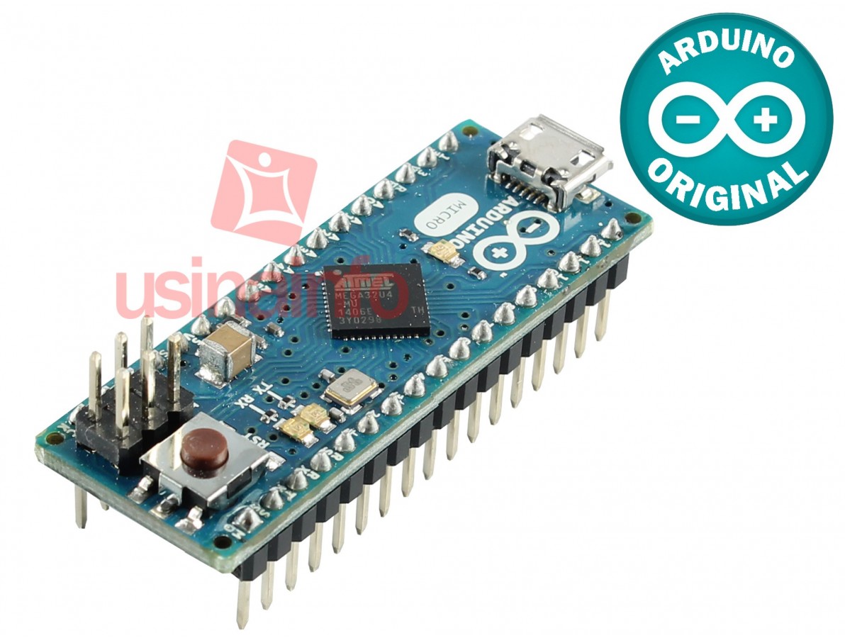 Arduino Micro, compre o arduino Original Itália - Usinainfo Arduino Micro, compre o arduino Original Itália - Usinainfo