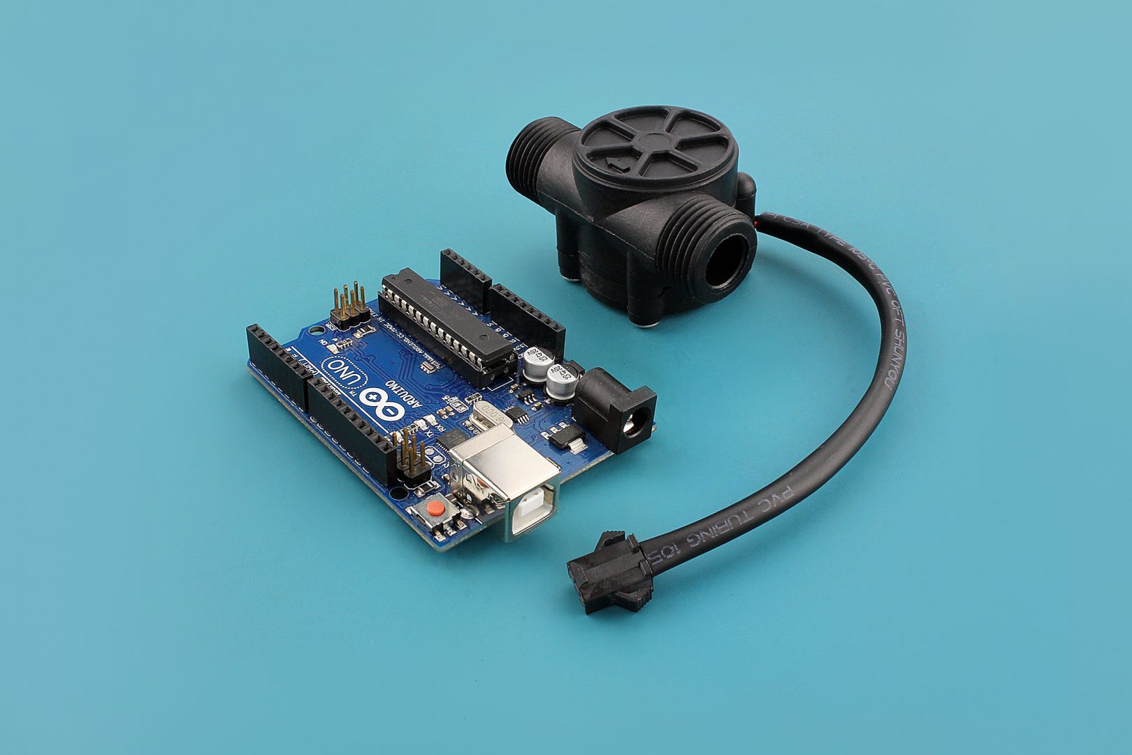 Sensor de Fluxo de Água para Arduino 1-30 l/min - Blog Usinainfo