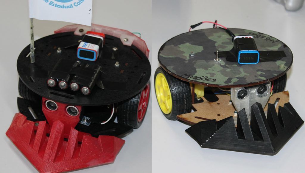 Competição de Robótica Copa URI com Robôs Sumô - Blog UsinaInfo