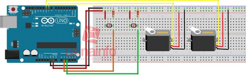 Suporte Pan Tilt para Câmera com Arduino e Servo - Blog UsinaInfo