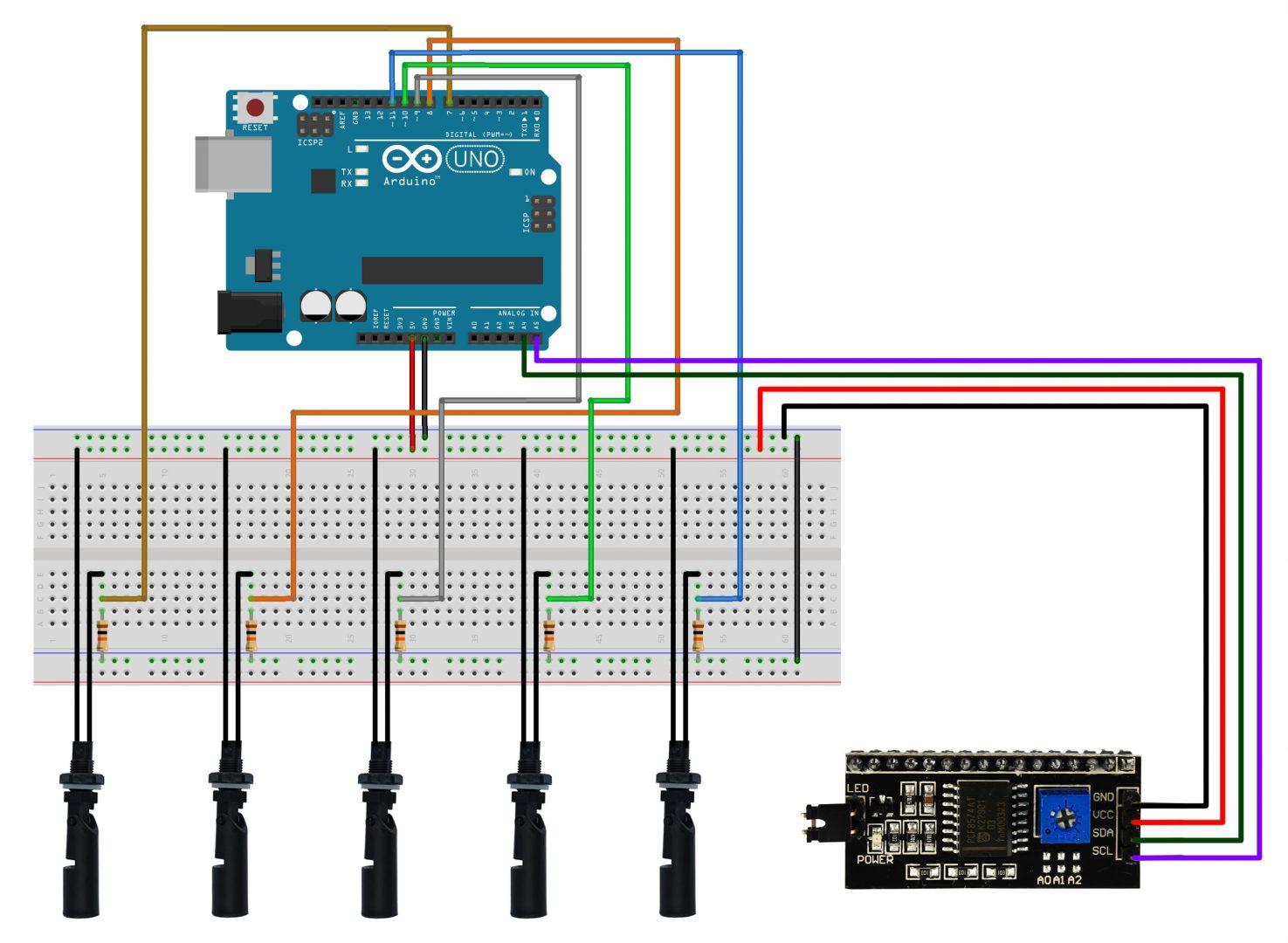 Sensor de Nível de Água - Projeto de Automação Arduino - Blog Usinainfo