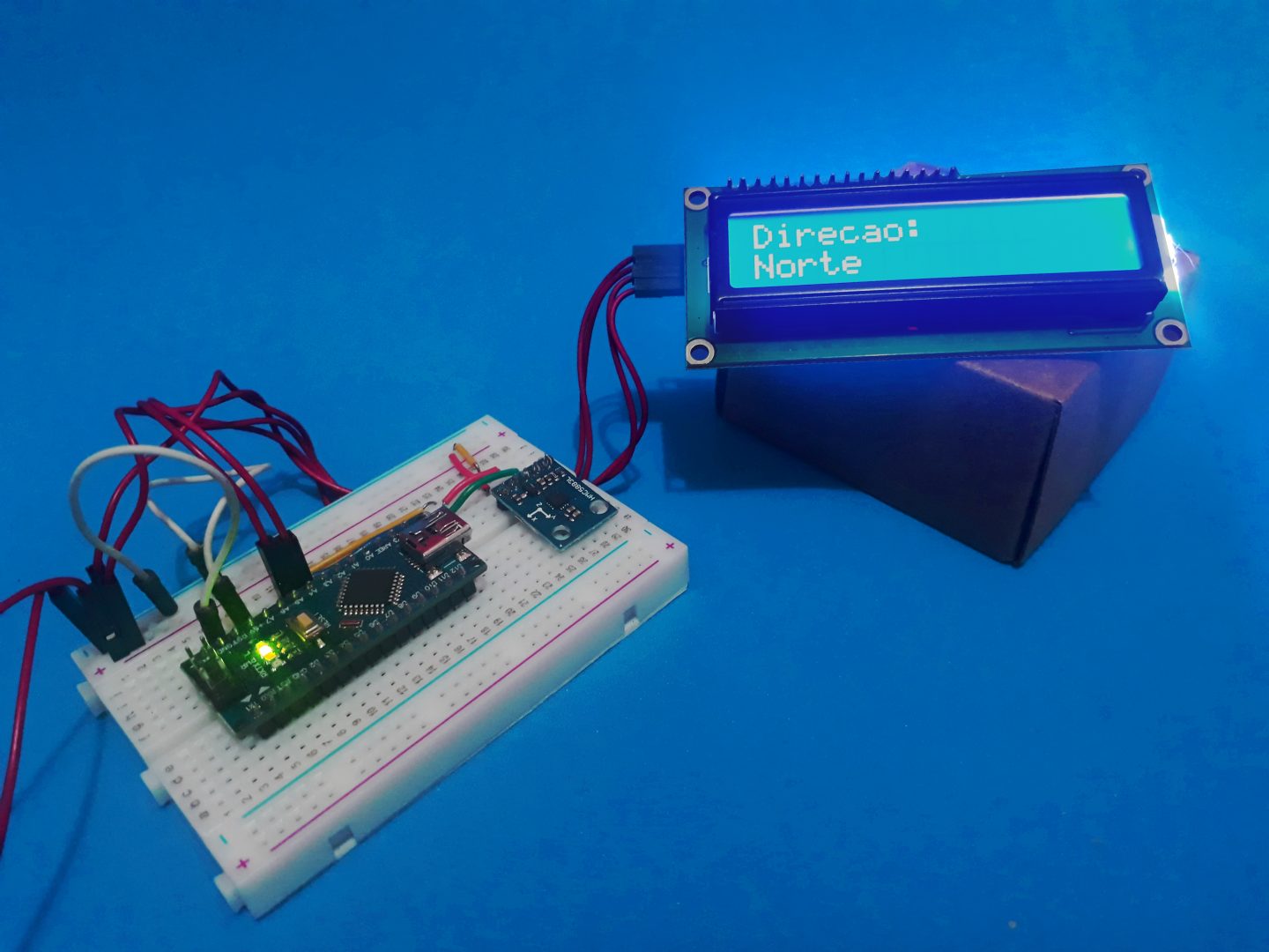 Magnetômetro Arduino HMC5883L Projeto com Display - Blog UsinaInfo