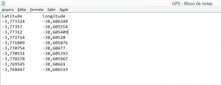 Projeto Arduino GPS 6M Registrando Localização - Blog Usinainfo