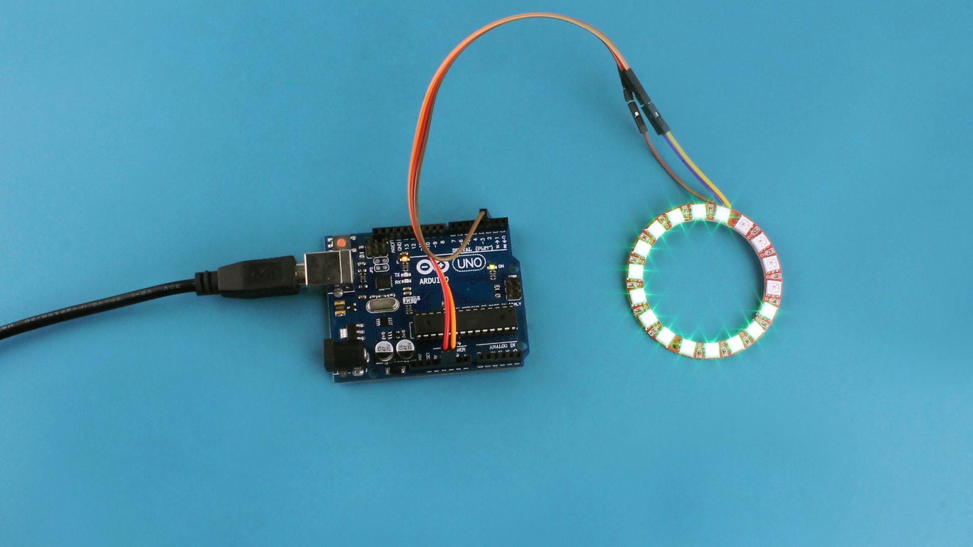 Como Utilizar o Led Endereçável Passo a Passo - Blog UsinaInfo