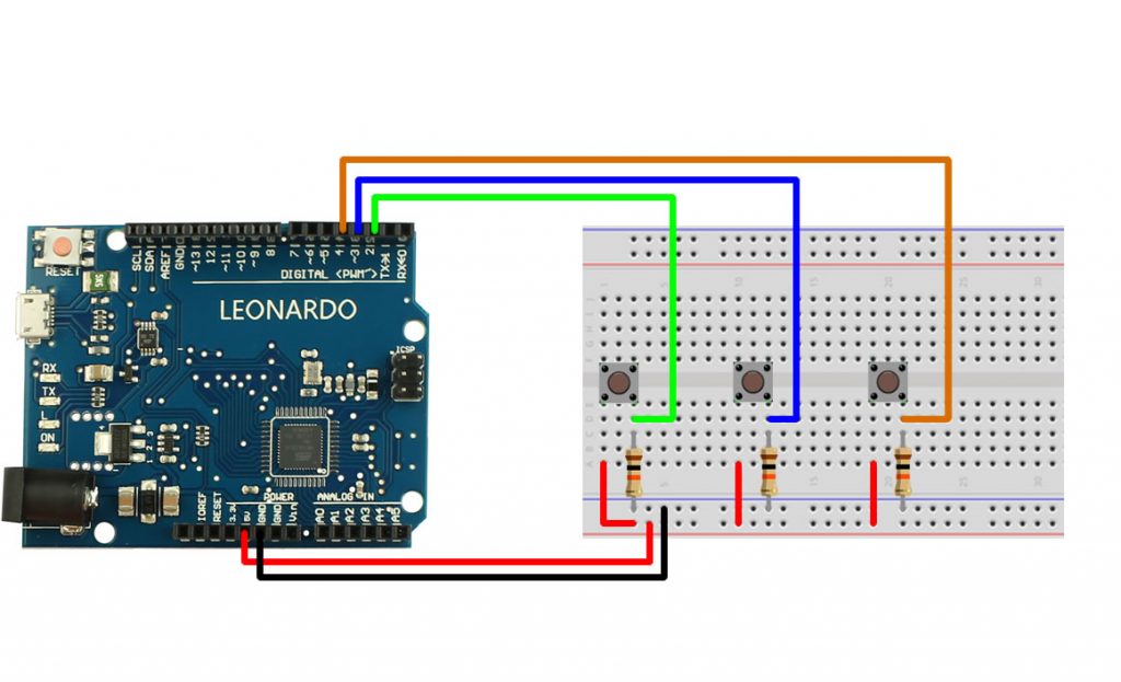 Arduino Leonardo Projeto Interface Teclado Computador - Blog UsinaInfo