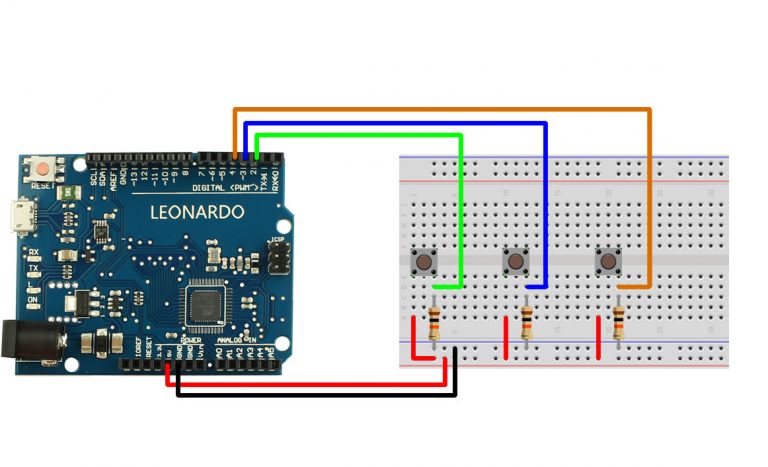 Arduino Leonardo Projeto Interface Teclado Computador - Blog UsinaInfo