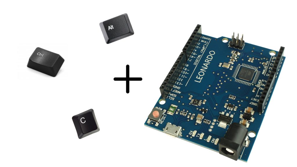 Arduino Leonardo Projeto Interface Teclado Computador - Blog UsinaInfo