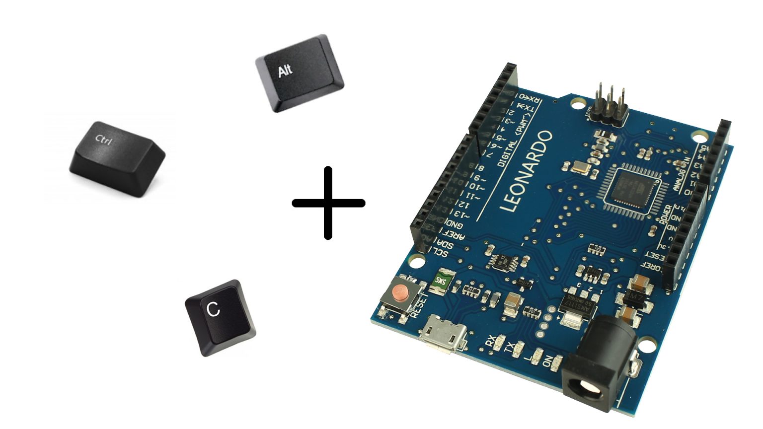 Arduino Leonardo Projeto Interface Teclado Computador - Blog UsinaInfo