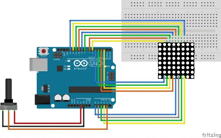Projeto Arduino Matriz de Led 8x8: Letreiro Luminoso - Blog UsinaInfo