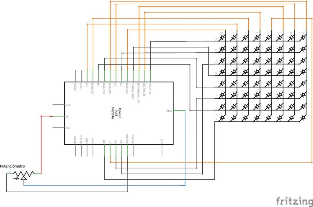 Projeto Arduino Matriz de Led 8x8: Letreiro Luminoso - Blog UsinaInfo