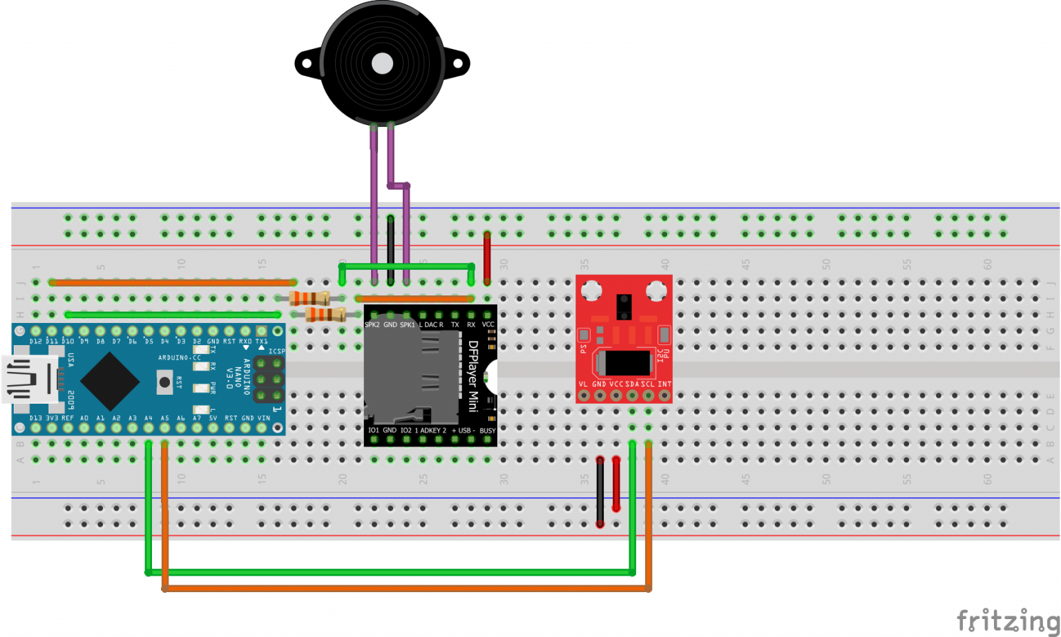Sensor De Gestos Apds9960 Controlando O Mp3 Arduino Sem Contato Blog Usinainfo