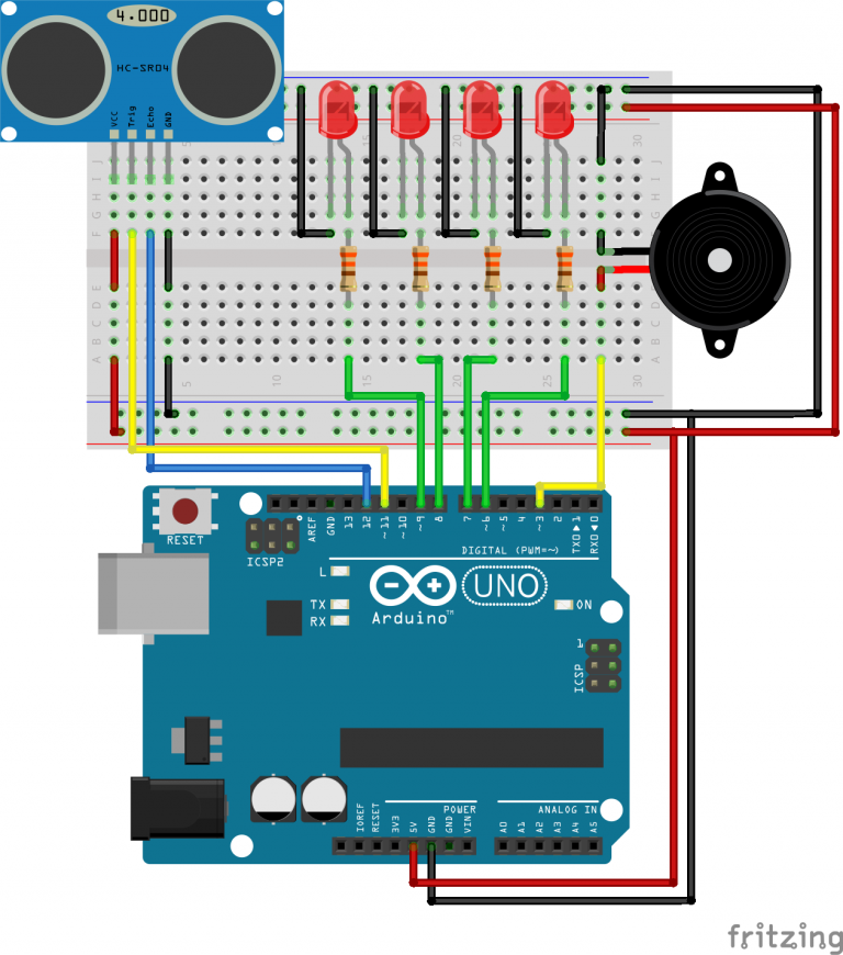 Sensor de Estacionamento Arduino com Ultrassônico - Blog UsinaInfo