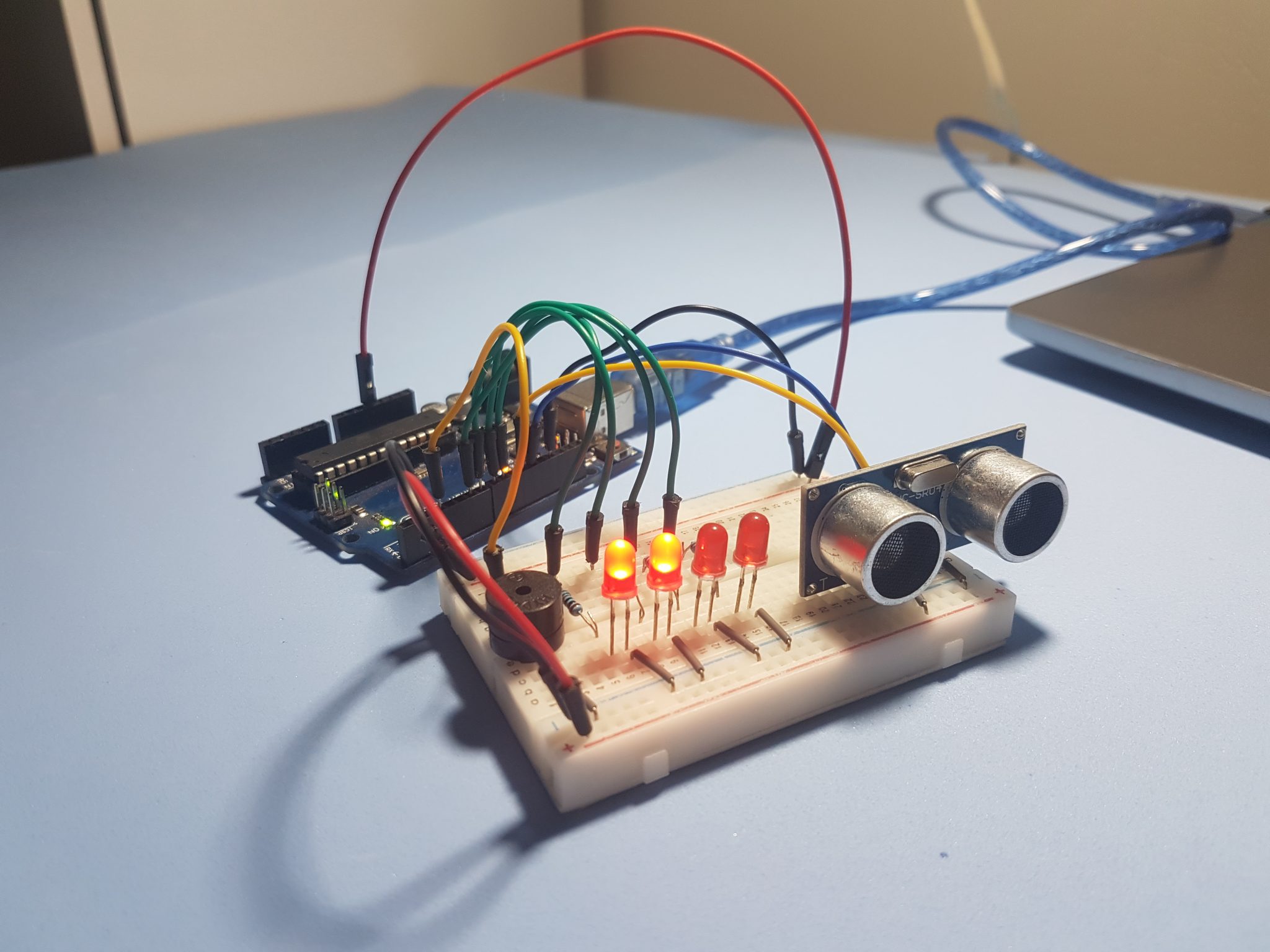 Sensor de Estacionamento Arduino com Ultrassônico - Blog UsinaInfo