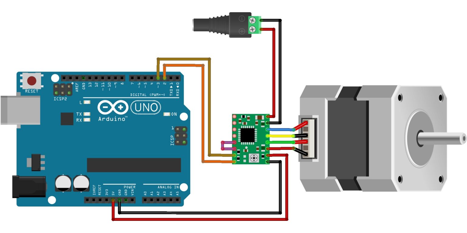 Motor de Passo Arduino controlado via Driver A4988- Blog Usinainfo