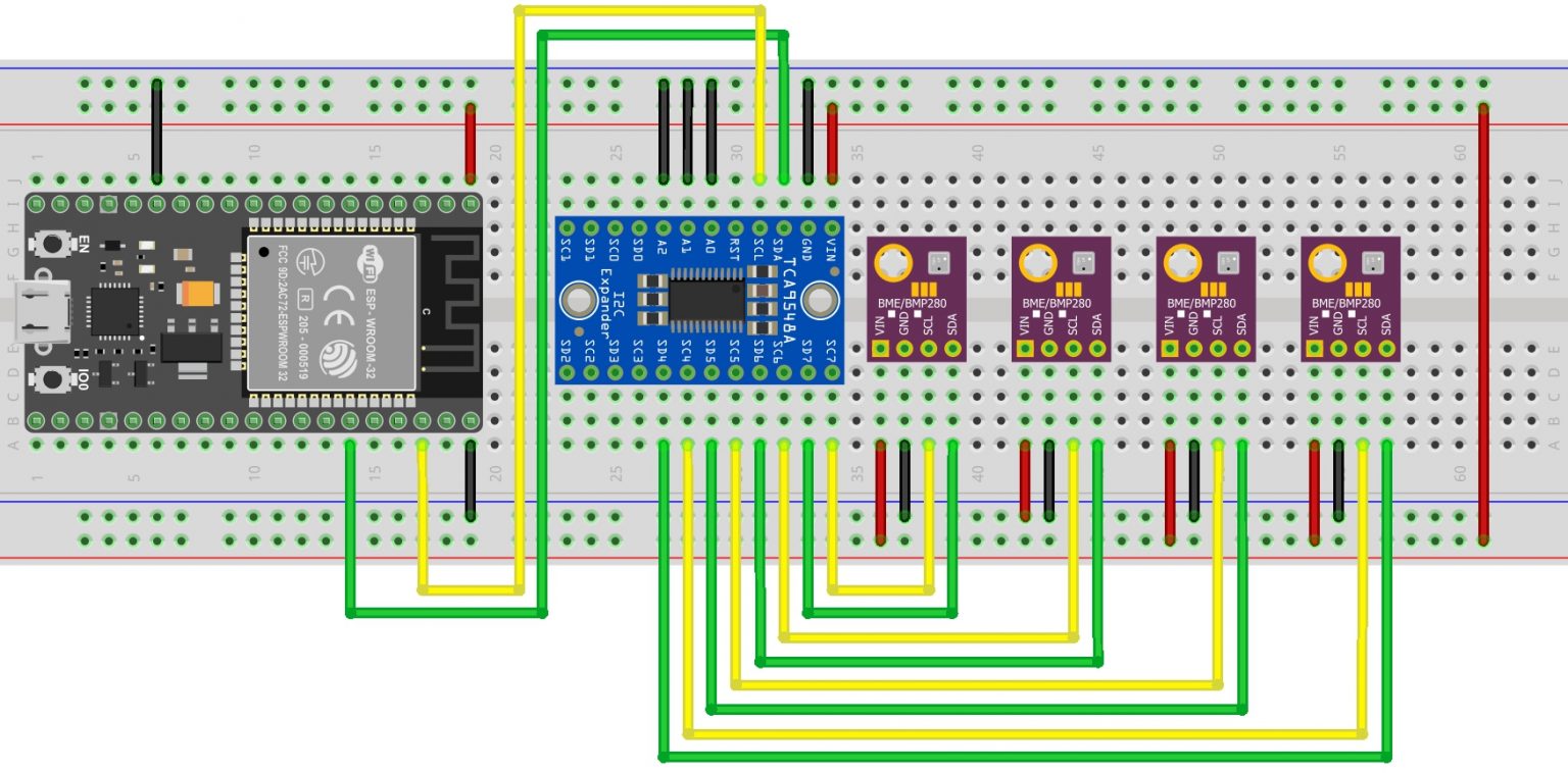 Multiplexador I2C – Controle até 64 Sensores com ESP32 - Blog Usinainfo